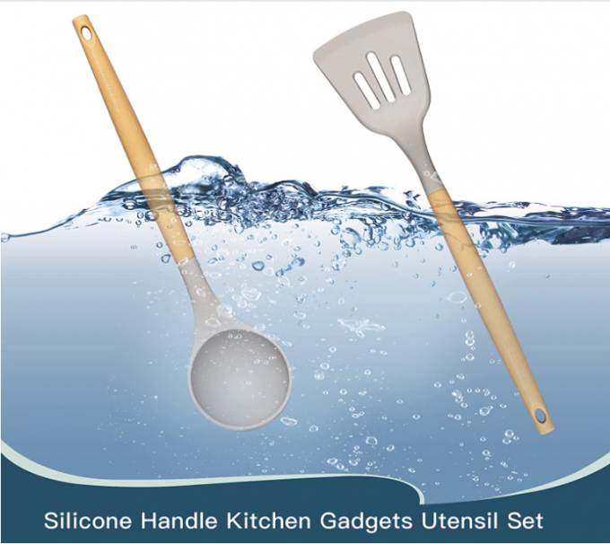 Fda Approved Silicone Cooking Utensils Kitchen Utensil Set Multifunction